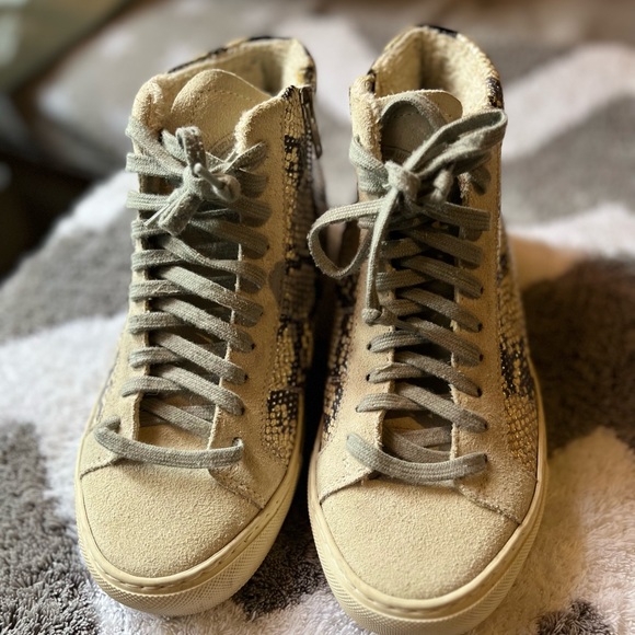 P448 | Shoes | P448 Shoes Sneaker Snake Print High Top | Poshmark